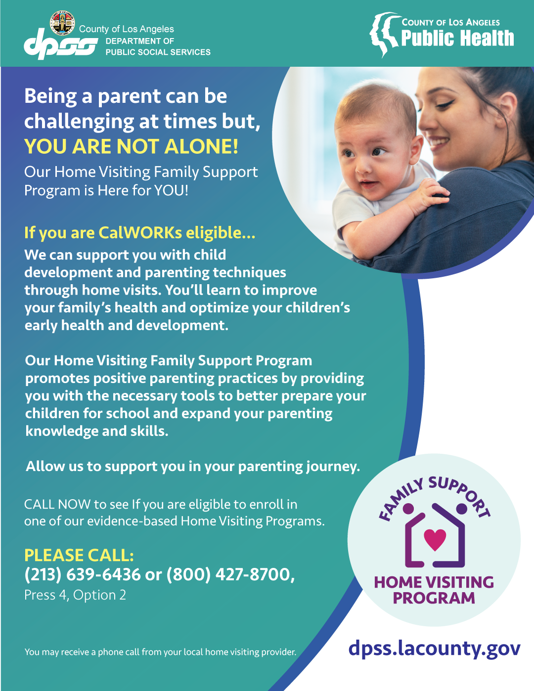 Learn about the Home Visiting Family Support Program and enroll today ...